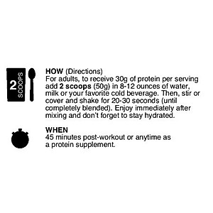 Equate Smooth Vanilla Whey Protein 2lbs