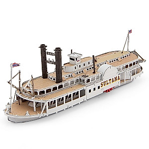 Metal Earth Sultana Steamboat 3D Metal Model Kit Fascinations