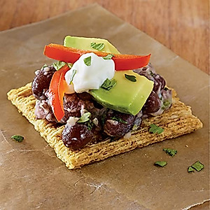 Triscuit Hint of Sea Salt Whole Grain Wheat Crackers, Vegan Crackers, 6 - 8.5 oz Boxes