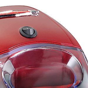 Nostalgia 1.5-Quart Electric Ice Cream, Frozen Yogurt, Gelato and Sorbet Maker, Red