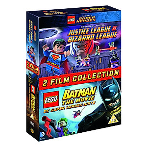 LEGO: Justice League Vs Bizarro / LEGO Batman: The Movie [DVD] [2015]