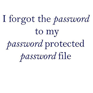 CafePress Forgot My Password Mug Ceramic Coffee Mug, Tea Cup 11 oz