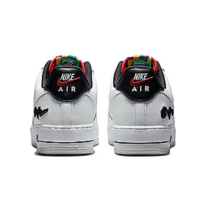 Nike Mens Air Force 1 Low LV8 DM8148 100 Peace, Love, Swoosh - Size 11.5