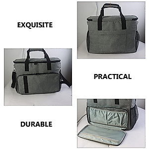 DOITOOL Backpack Game Controller Storage Bag P s 4 Gaming Bag Gaming Backpack Video Game Storage 5 Console Duffle Bag for Travel Game Console Case Handle Velvet Accessory Box