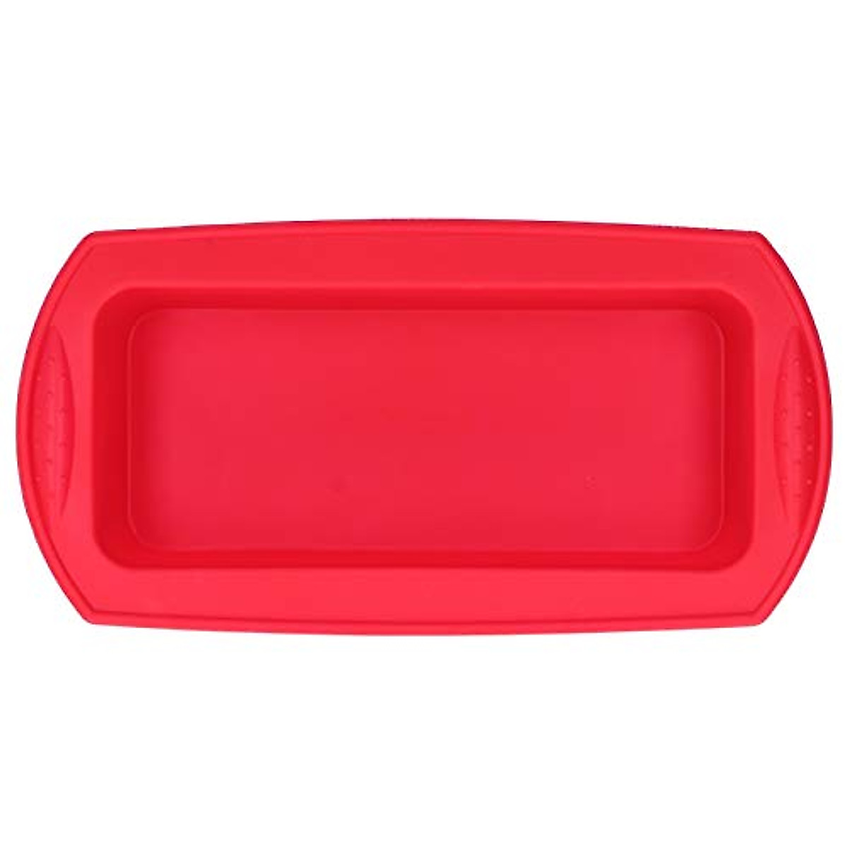 2Pcs Rectangle Cake Pan Bread,NonStick Baking,Baking Tool 2lb Cake Moulds Accessory Red,for Homemade Cake, Bread, Meatloaf and Quiche