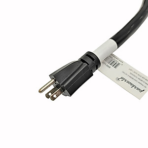 Parkworld 886122 Household 5-15 Plug Male to Electric Range 10-50 Receptacle Female Adapter Cord,ONLY Output 125V