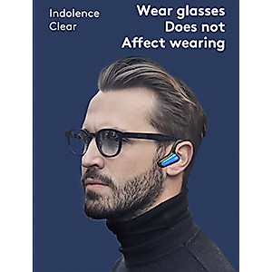 Bone Conduction Headphones Open Ear Wireless Bluetooth 5.2 Sports Headset Waterproof Earbuds with Microphone Long Battery Life Neckband for Running Workout Cycling Android iOS