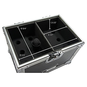 Harmony Audio HCM12S Flight 12 Handheld Microphone Upright Travel Road Custom Case New