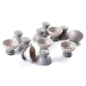 10 x Analog 3D Joystick Thumbsticks Caps Mushroom Cap Replacement for Nintendo NGC Controller