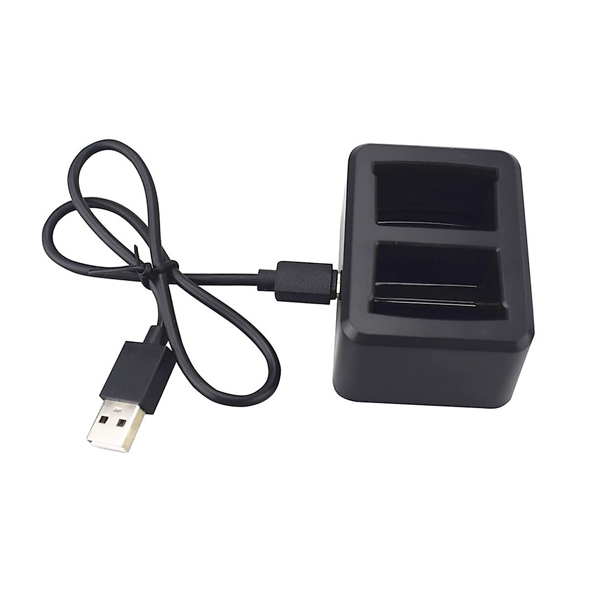 2PCS 7.6V 1500mAh Lithium Battery with 2 in 1 Charger for HS510 F30 Brushless Folding Quadcopter Spare Parts Aerial Remote Control Drone Battery