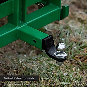 Titan Tractor Drawbar with Suitcase Weight Brackets 2" Receiver CAT 1 3-Pt