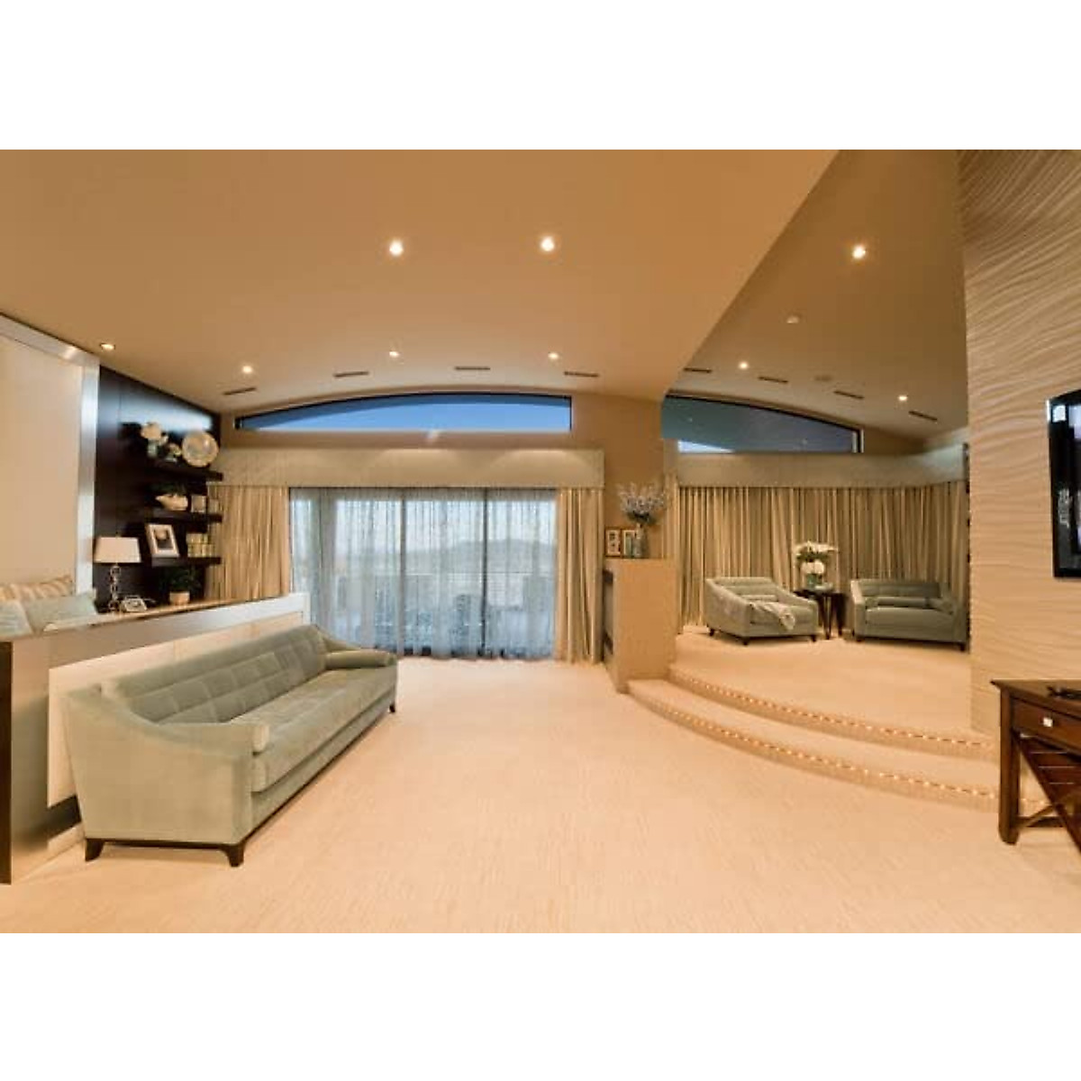 Feit Electric 5,6 inch LED Recessed Downlight, Pre,Mounted Trim, Standard E26 Base Adapter, Dimmable, High Output 120W Equivalent, 1290 Lumens, 45 Year Life, 3000K Bright White - LEDR56HO/930CA