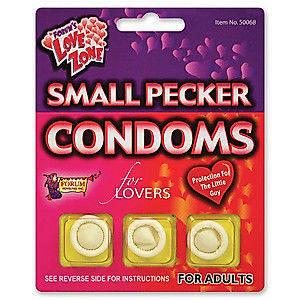 Forum Novelties Small Pecker Condom, One Size.