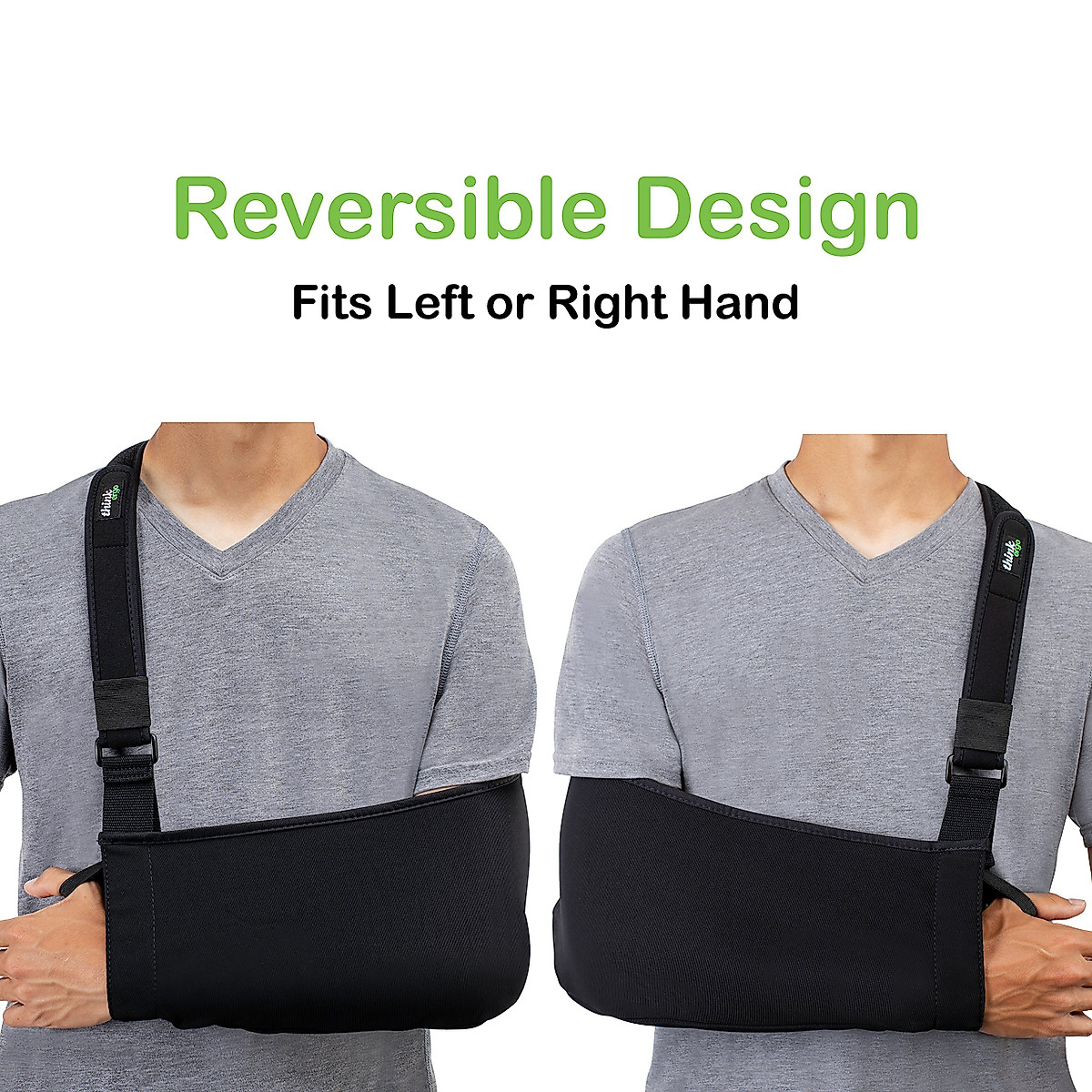 Think Ergo Arm Sling Sport Adult - Lightweight, Medical Sling Arm, Shoulder & Rotator Cuff Support