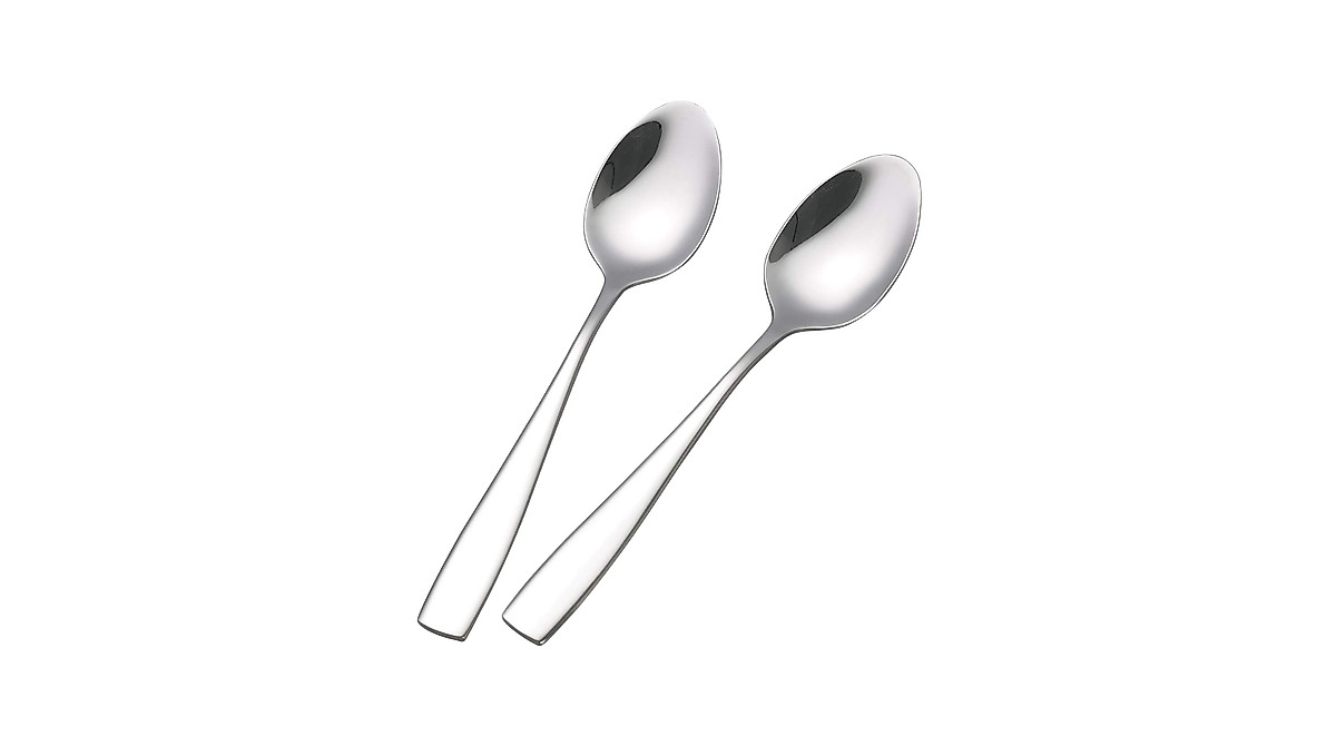 12-Piece Stainless Steel Dinner Spoon Set - Elegant & Durable