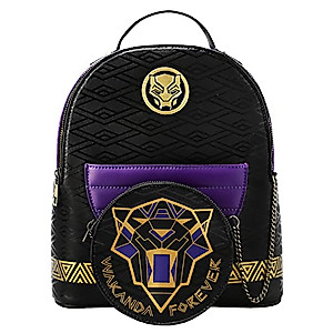 Marvel Black Panther Wakanda Forever Mini Backpack & Coin Purse