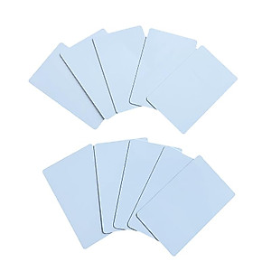 YARONGTECH 13.56mhz MIFARE Classic® 1K Evolis Printable White PVC Card for Door Entry Access Control (Pack of 10)