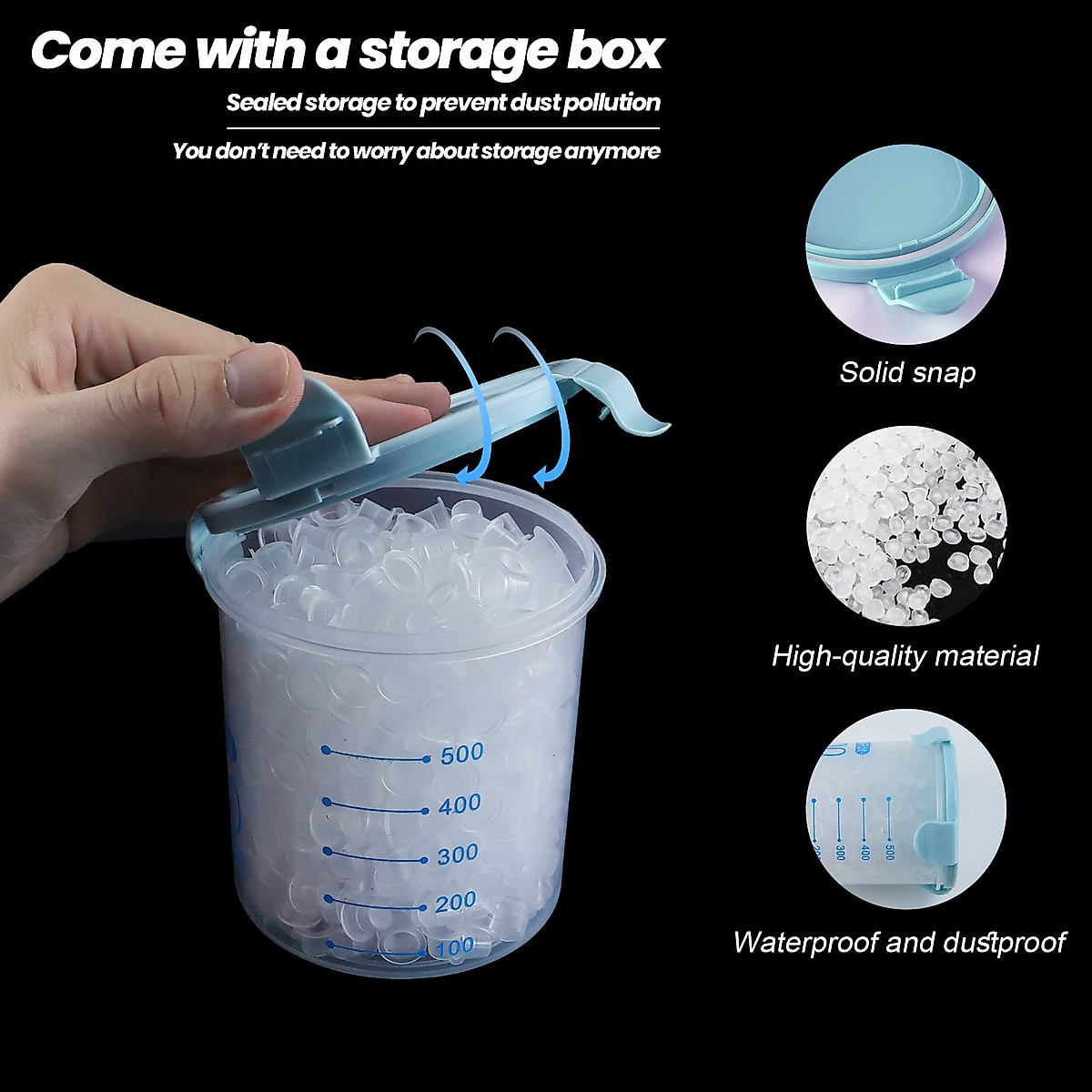 Tattoo Ink Caps,Inartato 600pcs Ink Cups for Tattooing Permanent Makeup Container Tattoo Supplies and Equipment, Tattoo Accessories Kit (Small-600pcs with Box)