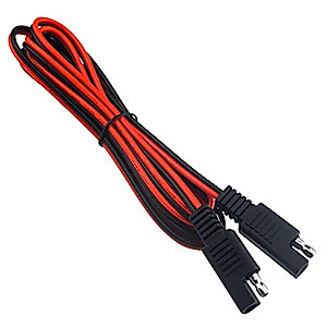 WMYCONGCONG 2 PCS SAE to SAE Extension Cable Quick Disconnect Wire Harness SAE Connector 6.56 Feet, 18AWG