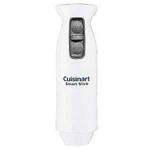 Cuisinart CSB-75 Smart Stick 2-Speed Immersion Hand Blender, White