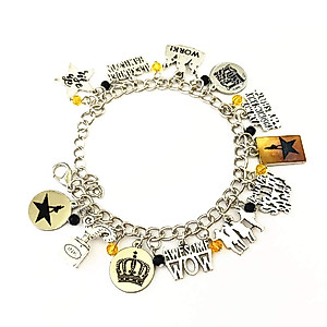 HYTAIBB Broadway Musical Charm Bracelet Gifts for Girl Woman Men