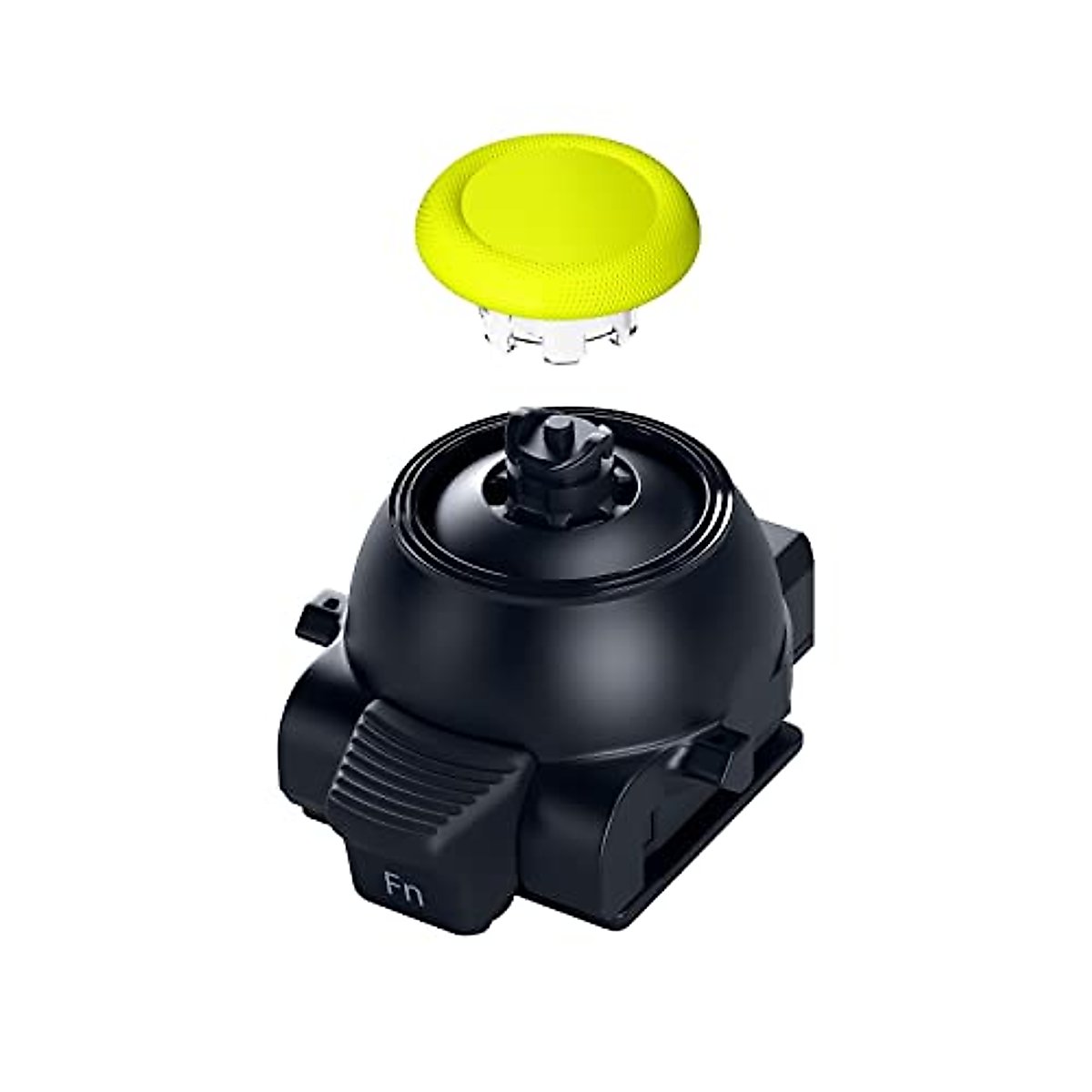 6 Stick Caps for PS5 Dualsense Edge Controller, Playstation 5 Pro Controller Accessories Stick Module Caps (Yellow)