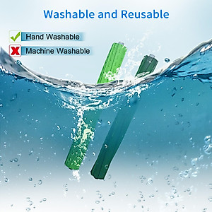 6 Pack S9 Replacement Brushes Parts for iRobot Roomba S9 (9150) S9+ S9 Plus (9550) S Series Wi-Fi Connected Robot Vacuum Cleaner, 3 Set Multi-Surface Rubber Brushes