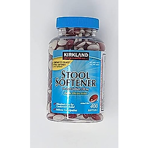 Kirkland Signature Stool Softener 100 mg, 400 Softgels