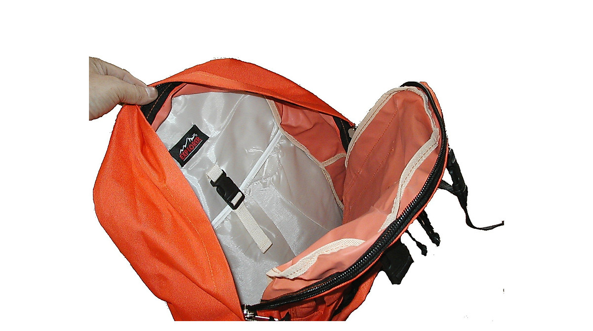 Explorer Tactical Backpack Blaze Orange 18.5x12.5x7-Inch for Adventure