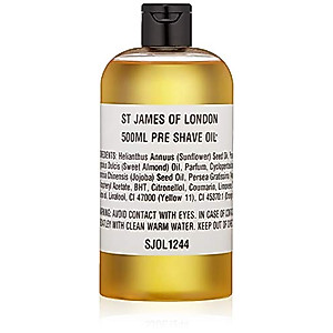 St James of London Pre-Shave Oil (0.5 Liter)