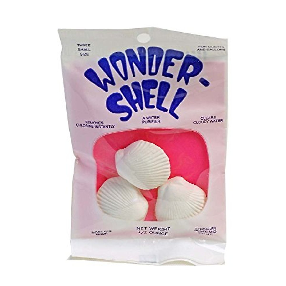 Weco Wonder Shell Natural Minerals Combo Pack (3-Small Shells, 1- Large Shells, and 1-Super Shell)
