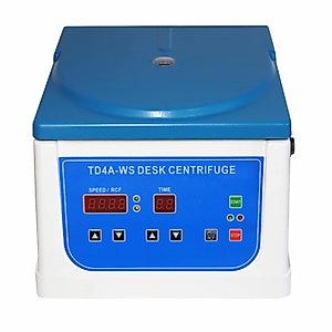 Soiiw PRP Centrifuge Lab Benchtop Centrifuge Machine with 8x15ML Place Rotor,110 V Variable Speed 500-4,000 RPM,90 Min Timer