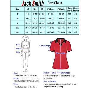 Golf Shirt for Women UPF 50+ Short Sleeve Polo Shirt Breathable Moisture Wicking Tennis Top Golf Apparel(Black,M)