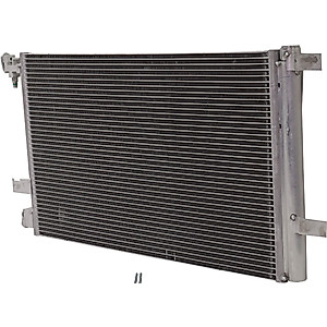 Kool Vue A/C Condenser Compatible with 2010 Buick Allure, Fits 2016-2018 Buick Cascada, Fits 2010-2016 Buick LaCrosse, Fits 2011-2017 Buick Regal With Receiver Drier GM3030285
