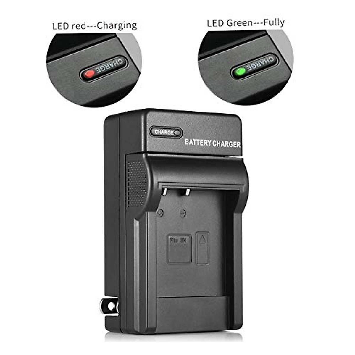 Battery Charger for Sony Alpha ILCE-7, ILCE-7M2, ILCE-7R, ILCE-7RM2, ILCE-7S, ILCE-7SM2, ILCE-6300L, ILCE-6300M, ILCE-6400L, ILCE-6400M, ILCE-6500M Mirrorless Digital Camera
