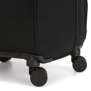 Kipling Women’s Spontaneous 31-inch Softside Spinner Wheel Luggage, Integrated TSA Accepted Lock, Black Noir, Checked-Large