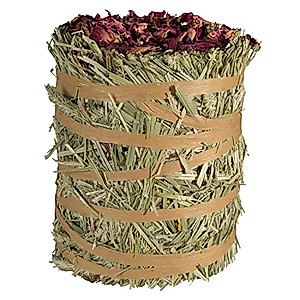 Kaytee Field+Forest Mini Hay Bales Rose 3.5 Ounces