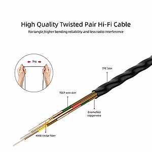 SoundMAGIC E10C Wired Earbuds with Microphone HiFi Stereo Earphones Noise Isolating in Ear Headphones Powerful Bass Tangle Free Cord Blue