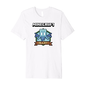 Minecraft Allay Badge Simple Logo Premium T-Shirt