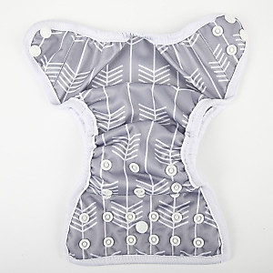 Sigzagor Newborn Baby Diaper Nappy Cover 8lbs-10lbs (Arrow)
