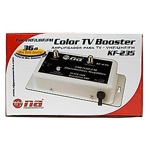36 DB Cable Antenna Color TV Booster Signal Amplifier VHF UHF FM HDTV