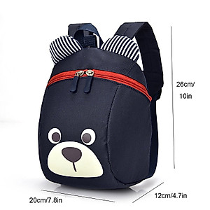 Age 1-2Y Cute Bear Small Toddler Backpack With Leash Children Kids Backpack Bag for Boy