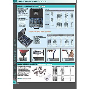 HHIP 1011-0018 18 Piece High Speed Steel Tap and Drill Combo Set
