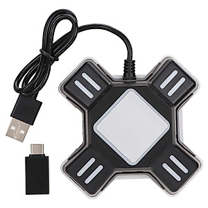 Gaeirt KX Keyboard Gaming Mouse Converter, USB Game Controller Handle Keyboard Mouse Converter Game Console Adapter Gamepad Converter for /for PS3/for XBOXOne/for Switch