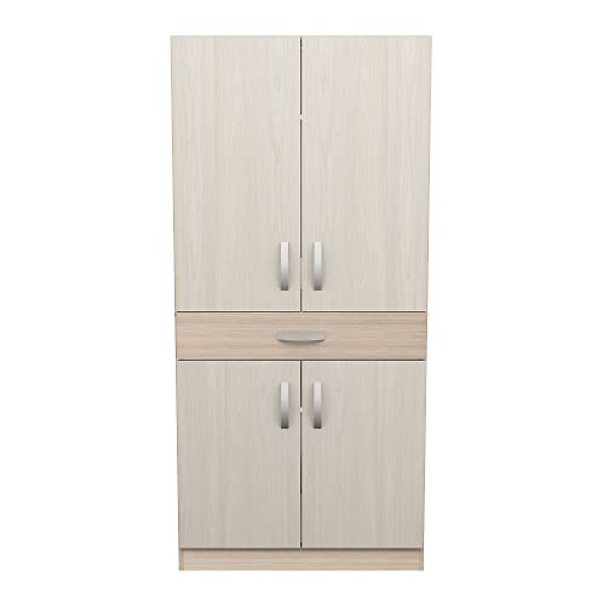 Inval AM-16423 Computer Desk, Washed Oak/Beech