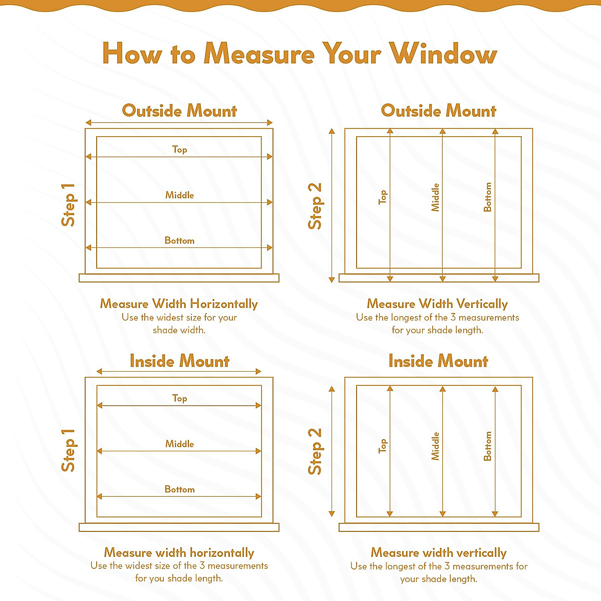 RADIANCE 2208824E Cordless Bamboo Roman Shade Espresso 23" W X 64" L