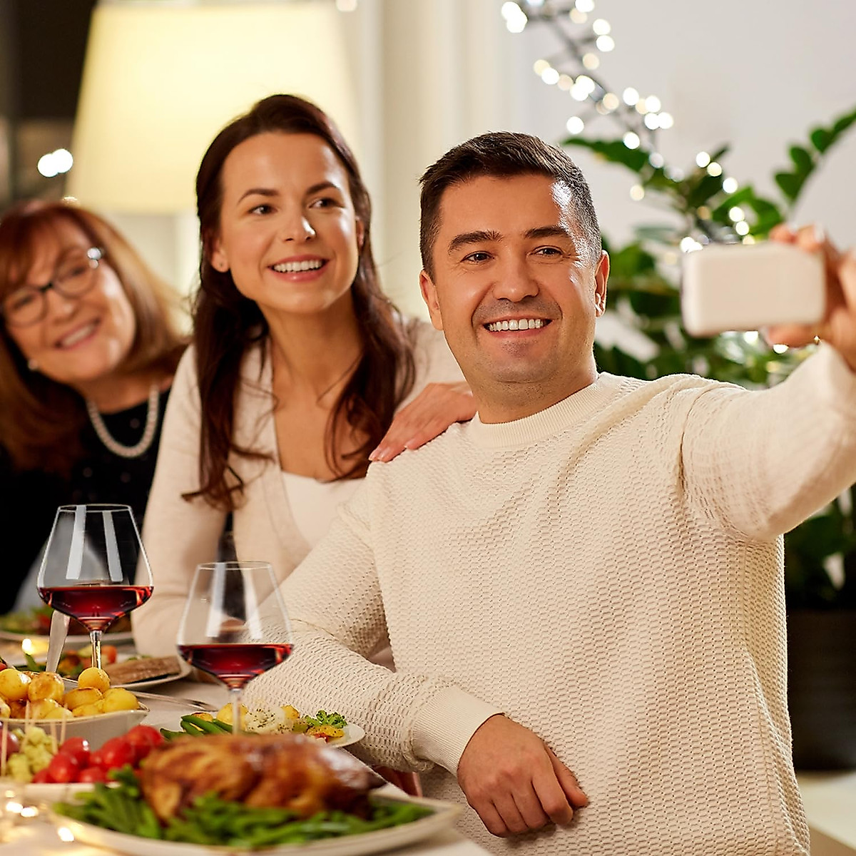 LLESSOO Red Wine Glasses Set of 4,Large Hand Blown Crystal Glasses- 23 OZ Burgundy Glasses With Wine Stopper and Pourer,Best for Wine tasting,Perfect Gifts, Anniversary or Birthday Gift