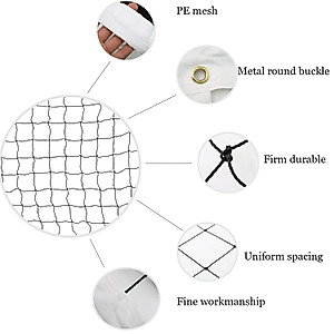 Forestfish Volleyball Net for Garden Backyard Beach Outdoor Sports,31 Feet x 3.2 Feet