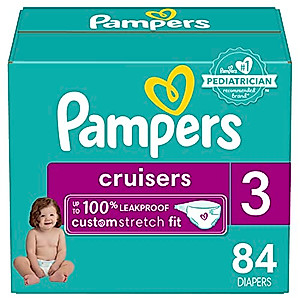 Pampers Cruisers Diapers Size 3, 84 count - Disposable Diapers