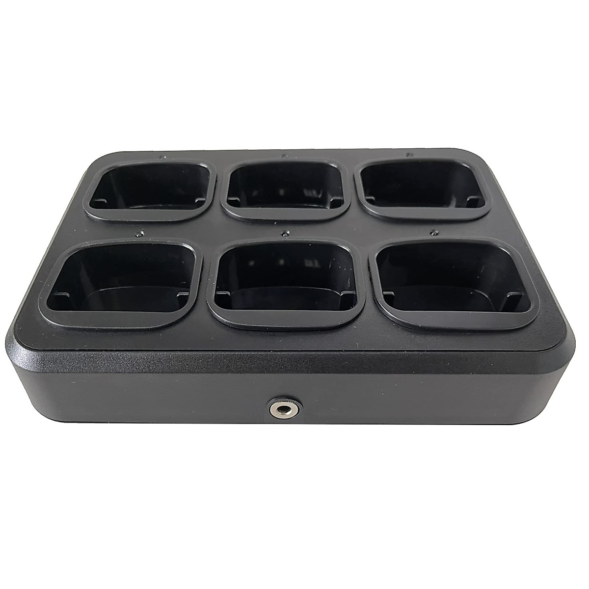 Teseko Six-Way Charger Multi Unit Charger for Motorola NNTN4497CR NNTN4497DR NNTN4496 CP040 CP140 CP150 CP160 CP180 CP200 CP200D CP250 CP380 PR400 EP450 EP450S DEP450 GP3688 GP3188（Thick Version）